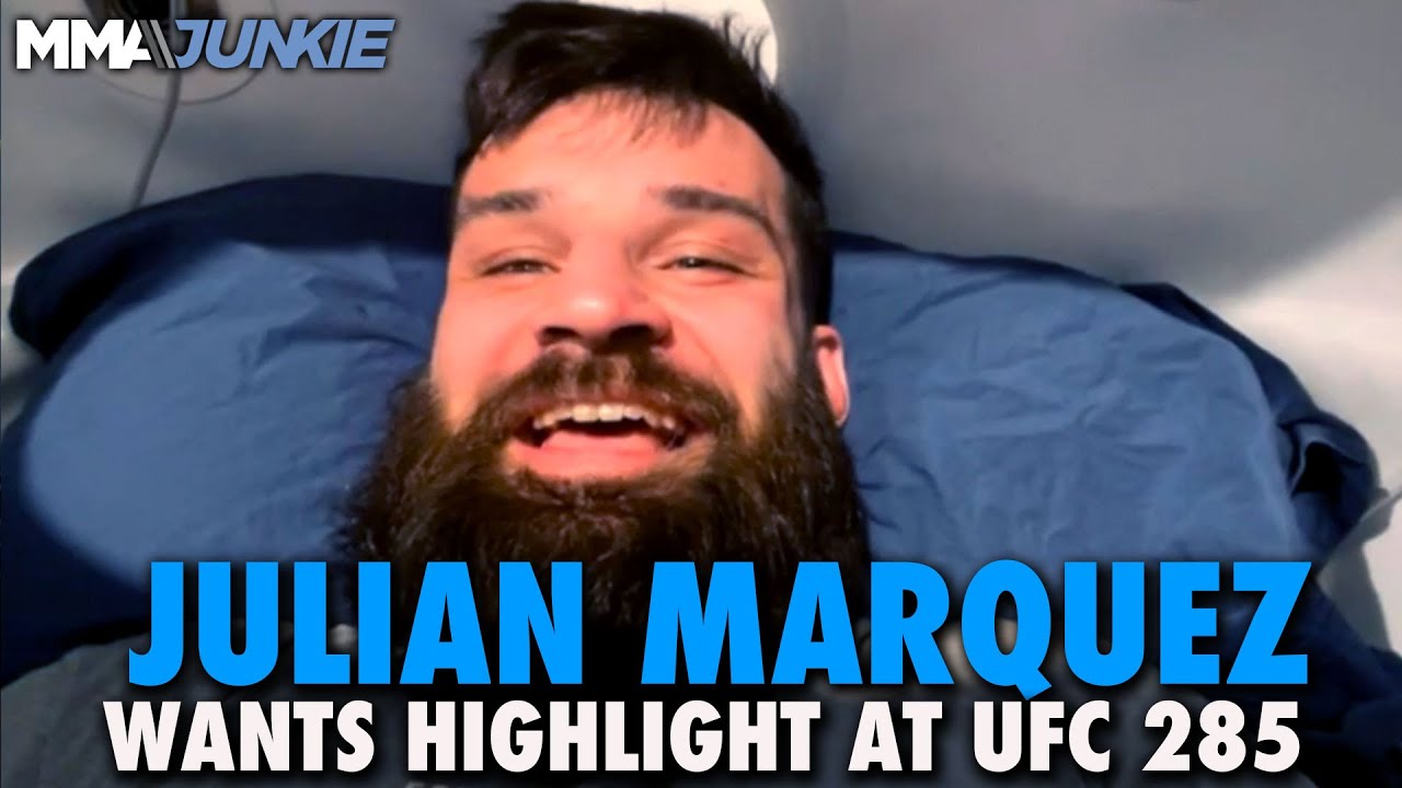 Julian Marquez: UFC 285 Fight Is 'Going To Be A Bloodbath' - YouTube
