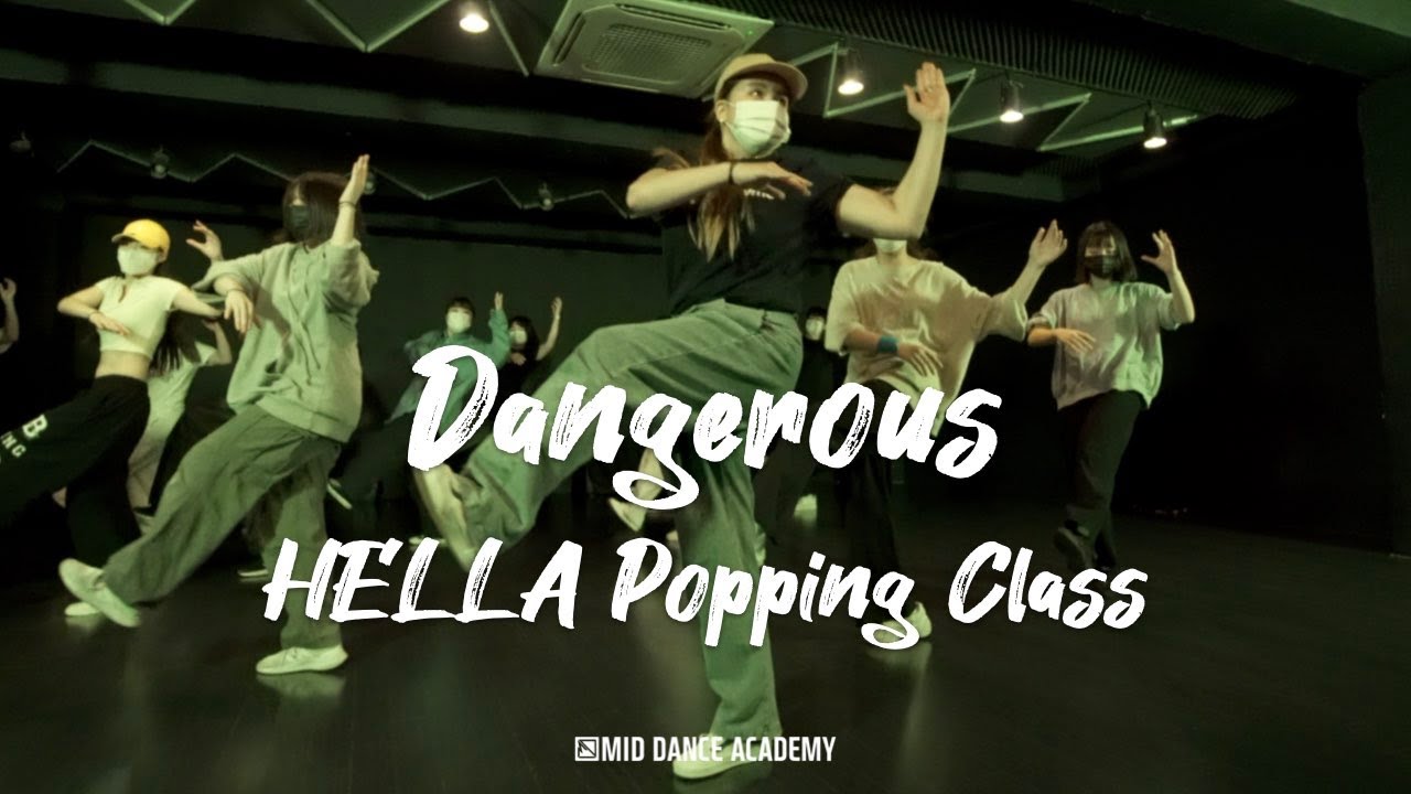 HELLA Popping Pop-UpㅣMiss Mojo - DangerousㅣMID DANCE STUDIO - YouTube