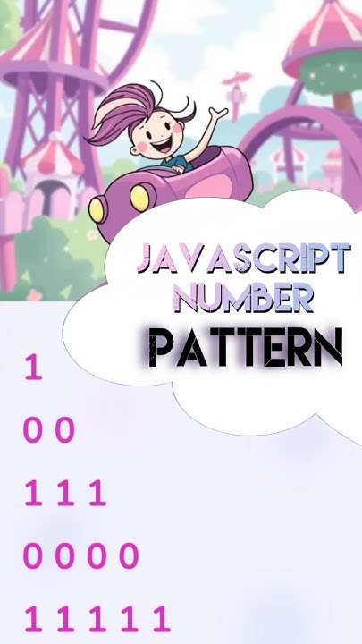 Number Pattern Program In Javascript Javascript Tutorial For