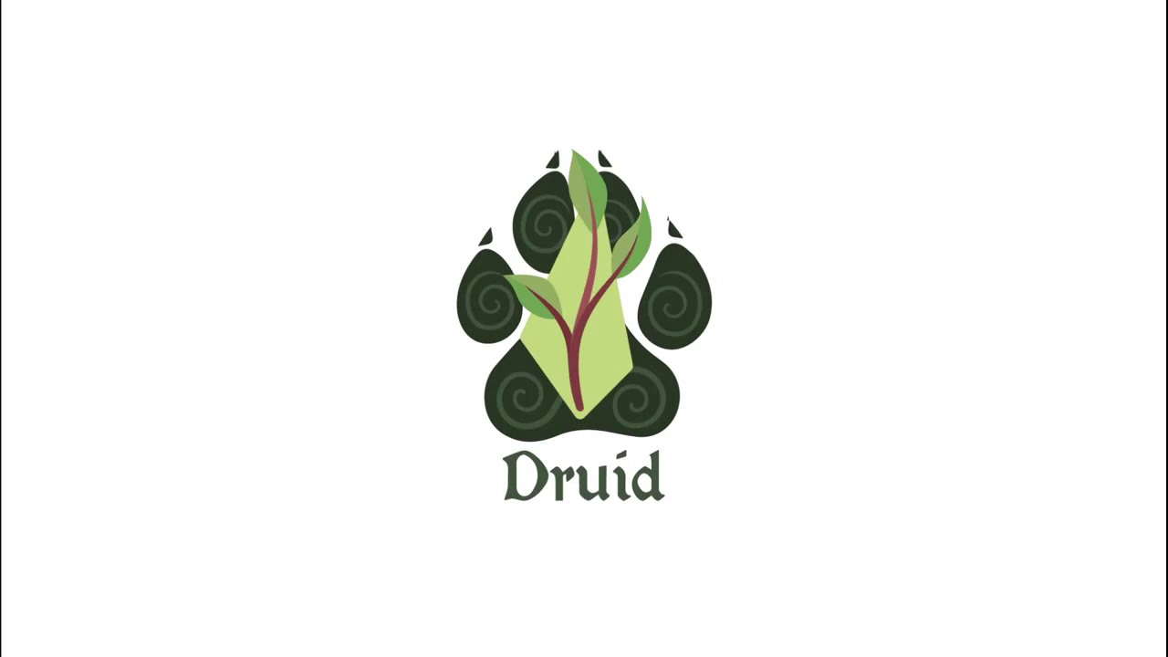 Druid Class Emblem animation (D&D) - YouTube