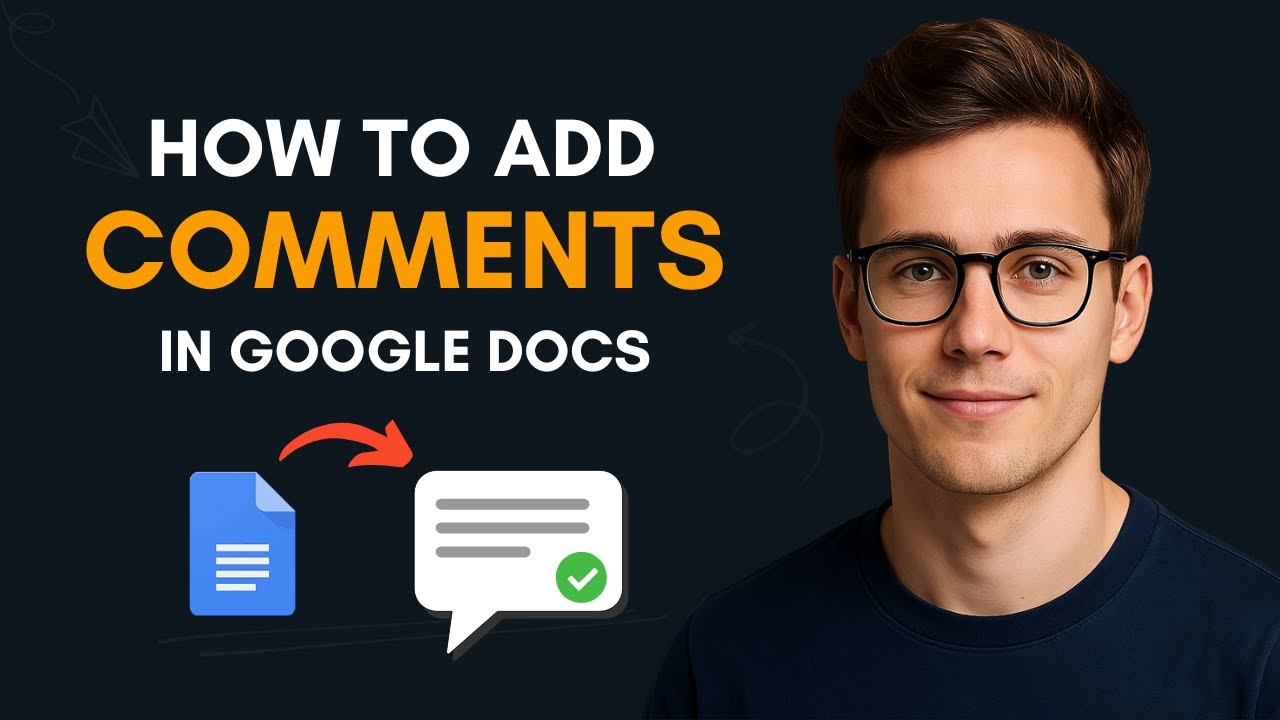 How to insert Comments in Google Docs (Quick & Easy Tutorial) - YouTube