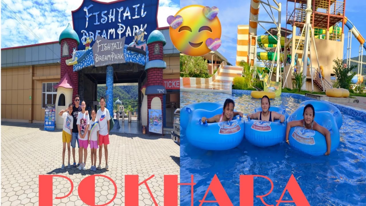 Excitement At Fishtail Dream Park Pokhara !Mobile 📱 Drop on Water ...