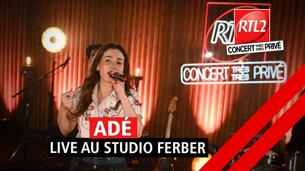Adé interprète "Tout savoir" lors de son Concert Très Très Privé RTL2 ...