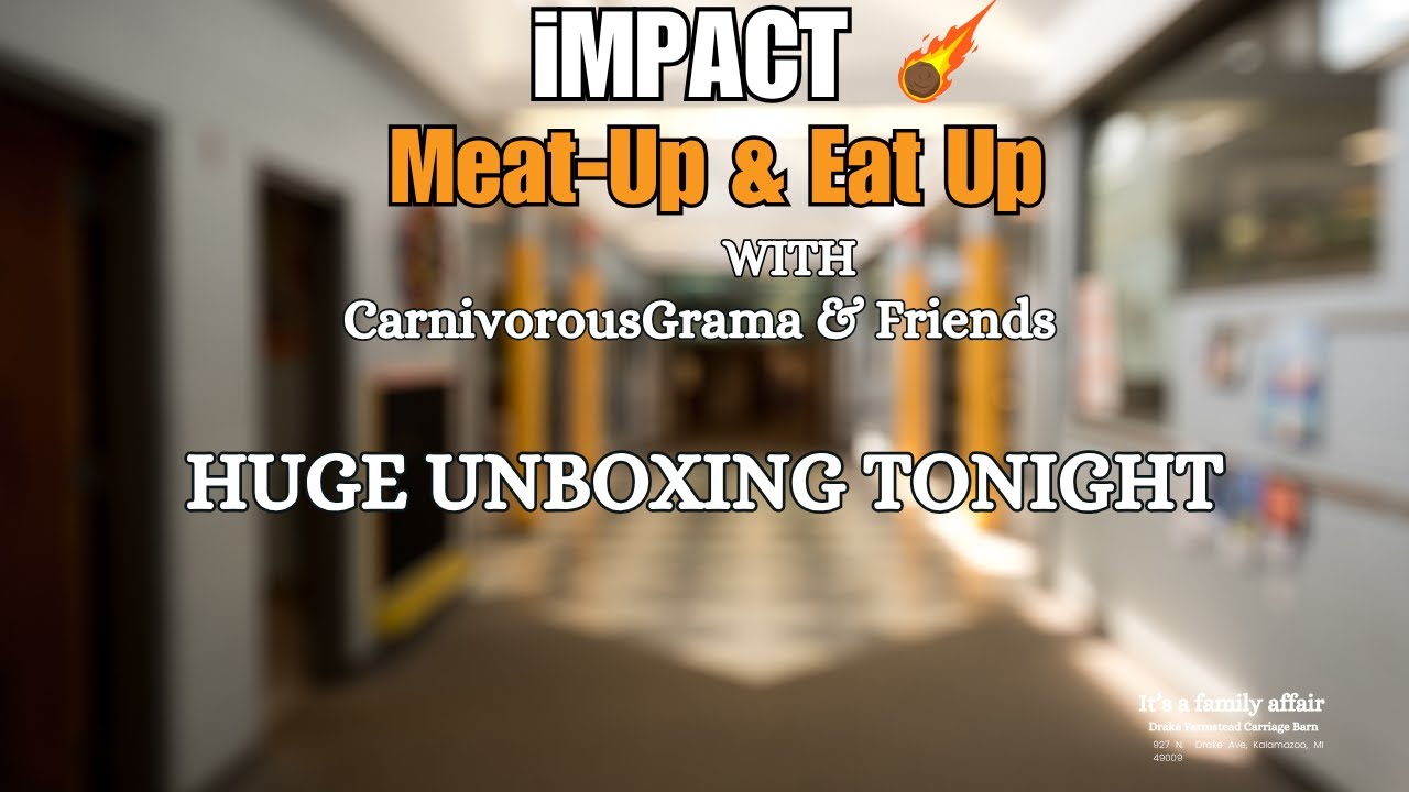 iMPACT Meat Up - Unboxing Sponsor Gifts! - YouTube
