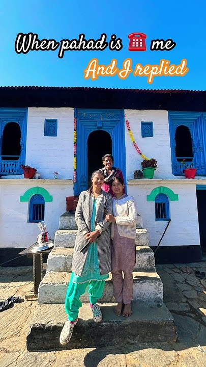 When Pahad is calling me and u replied #uttarakhand #heaven #kumaouni #pahadicultue # ...