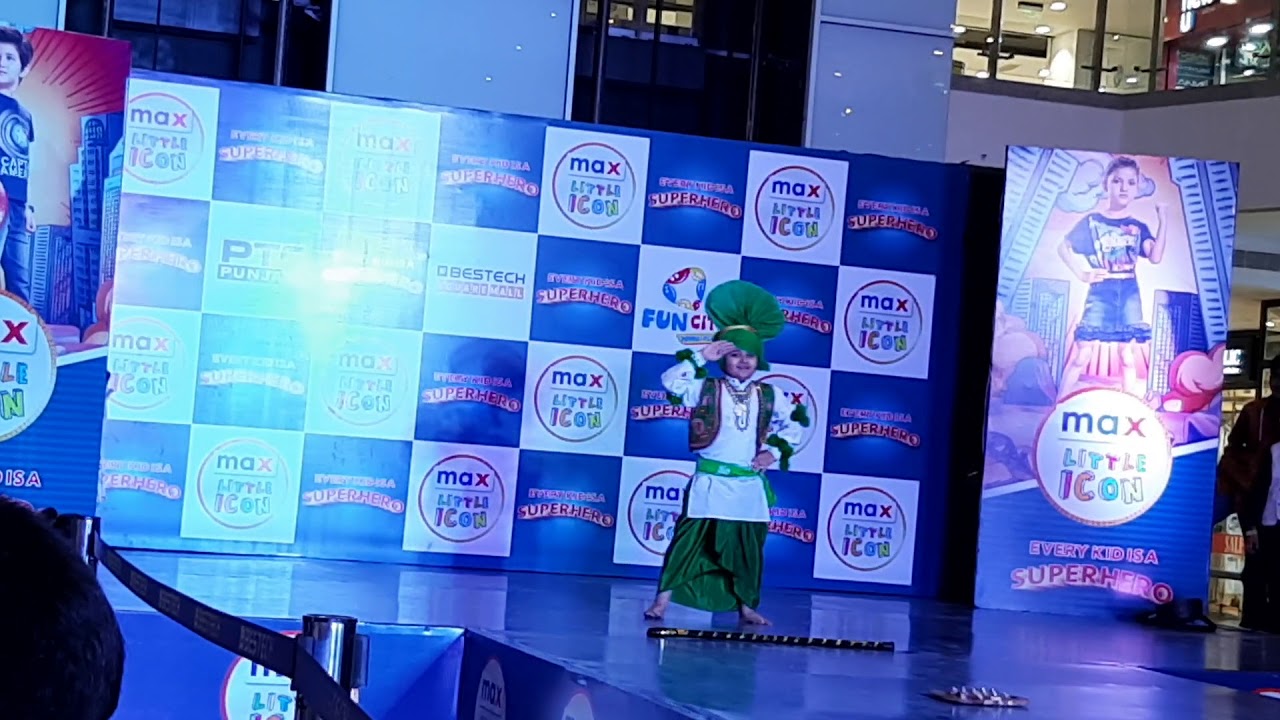 Mehransh Singh - Max Little Icon 2019 at Bestech Mall, Mohali - YouTube