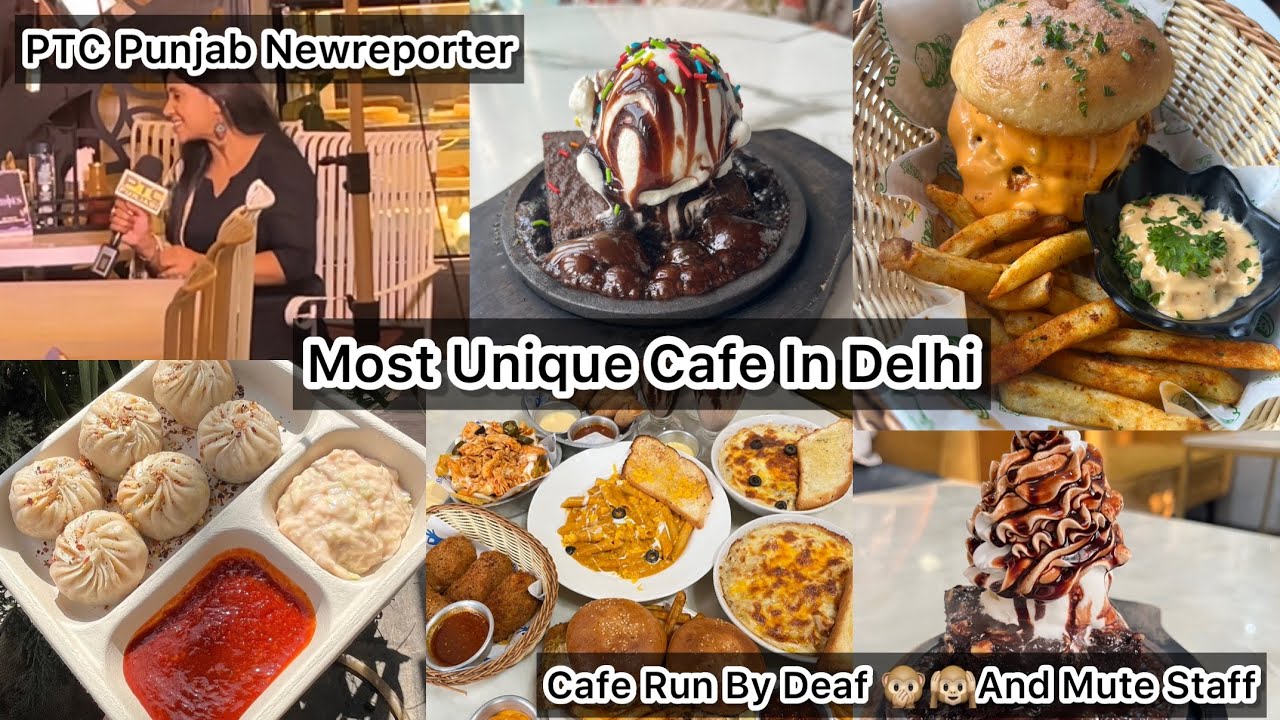 PTC Punjabi Reporter Ne liye Interview | Most Unique Cafe In Delhi ...