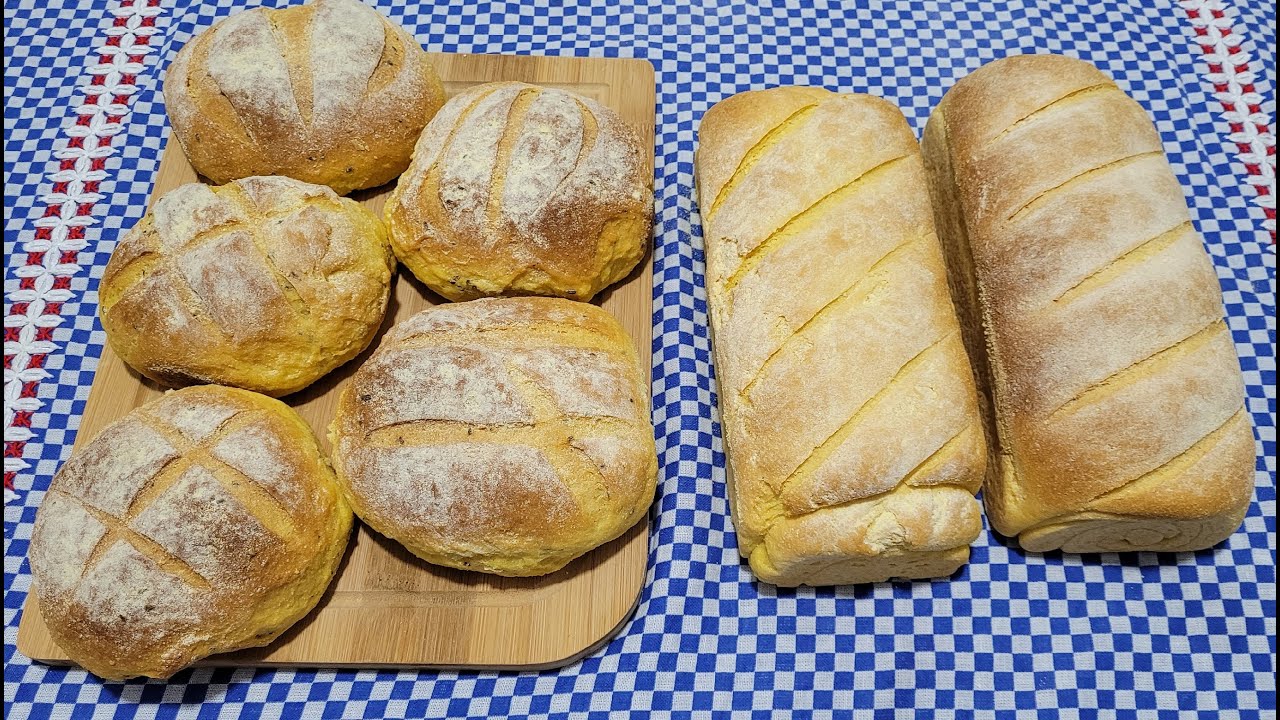 Aprenda a fazer pão de fubá e broa doce com fermentação natural simples ...
