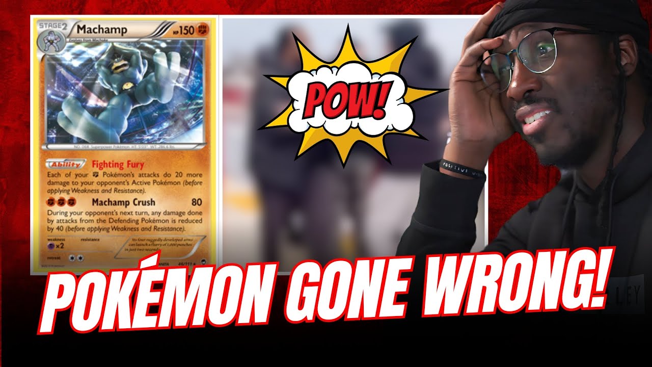 Pokemon Players in Toronto FIST FIGHT Over Pokemon Cards... 😭 - YouTube