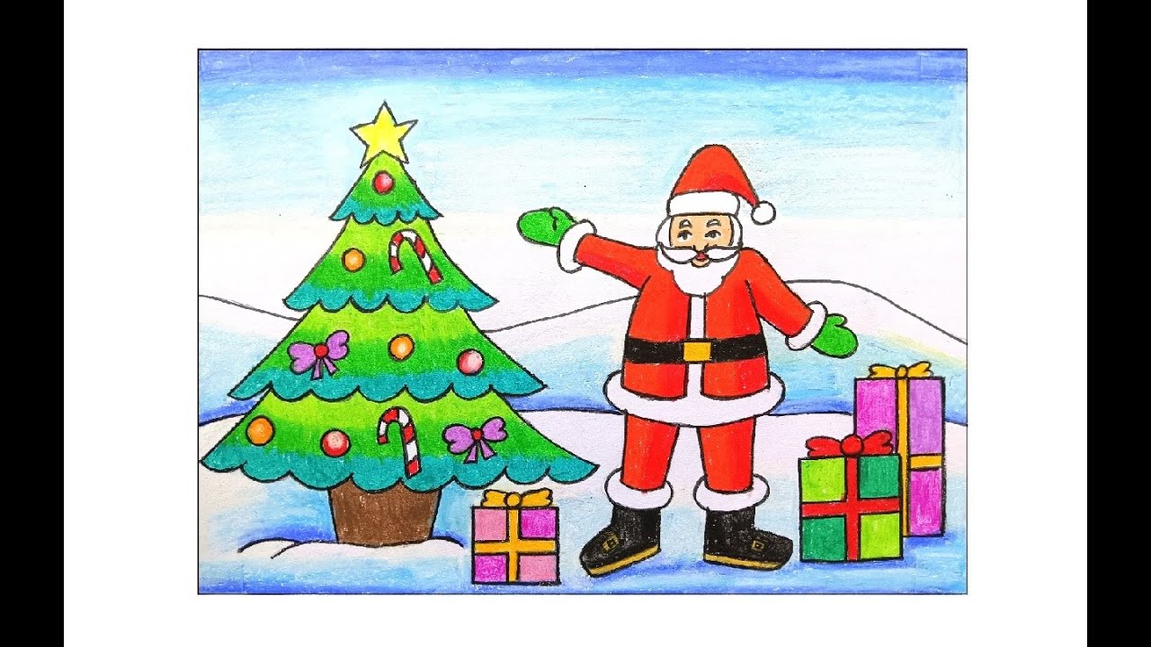 HOW TO DRAW SANTA CLAUS/SANTA CLAUS DRAWING STEP BY STEP/SANTA CLAUS ...