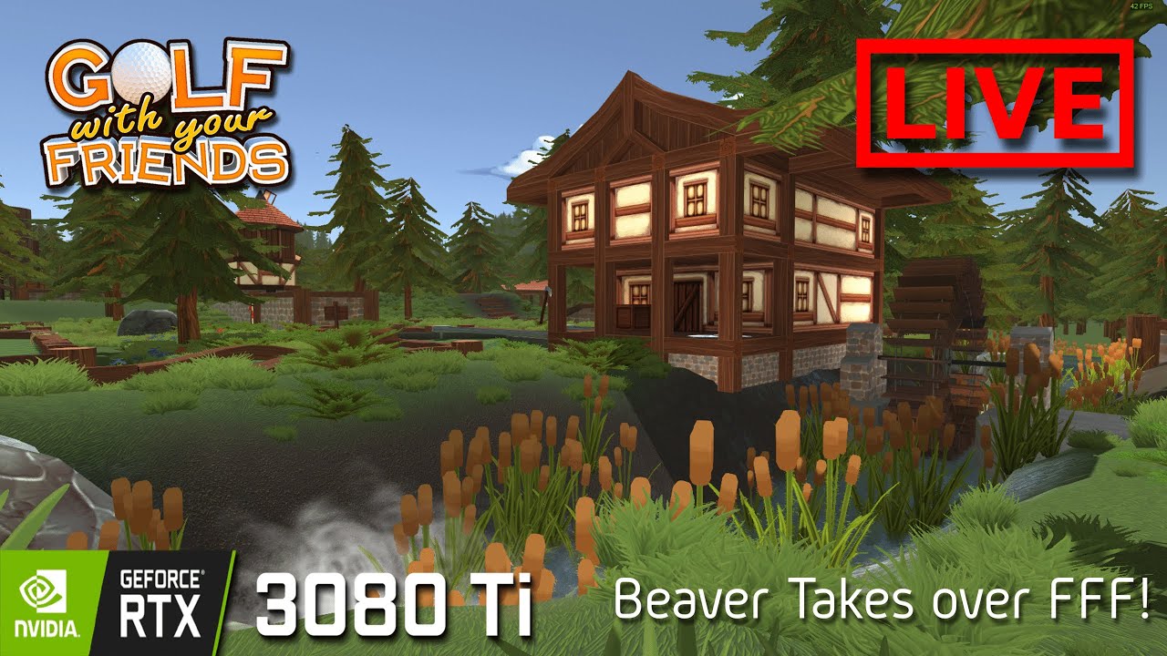 Golf With Your Friends - Beaver Takes Over @DaVinciGaming's Flippin ...