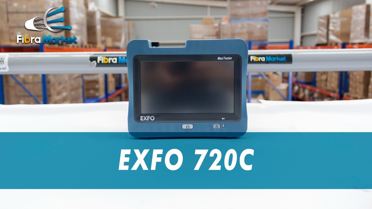 EXFO 720C características | FibraMarket - YouTube