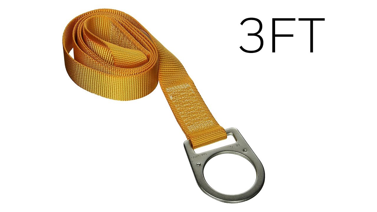 Honeywell Titan 3-FT Cross Arm Anchorage Strap (T7314/3FTAF) - YouTube