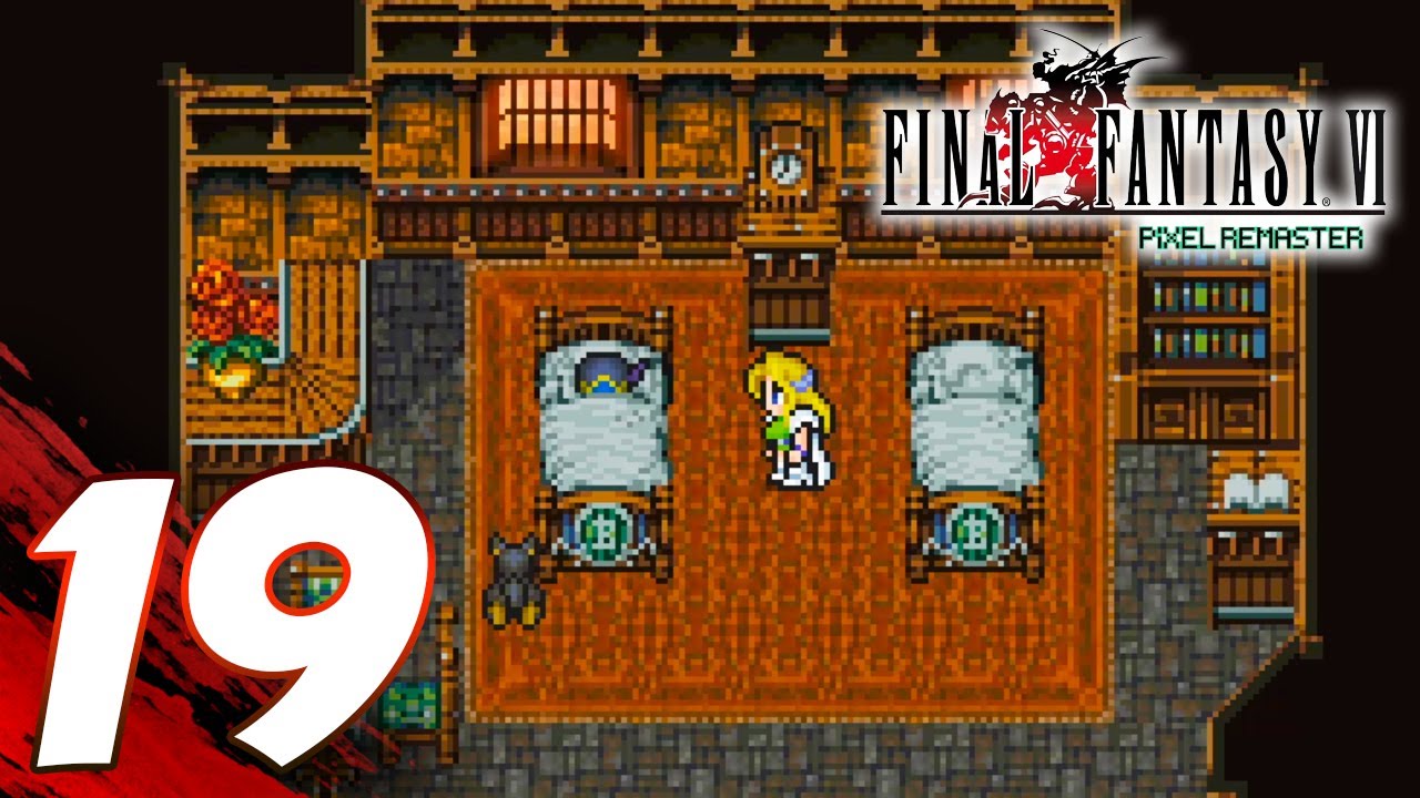 #19 FINAL FANTASY VI PIXEL REMASTER FF6 WORLD OF RUIN MT ZOZO, CAVE OF ...