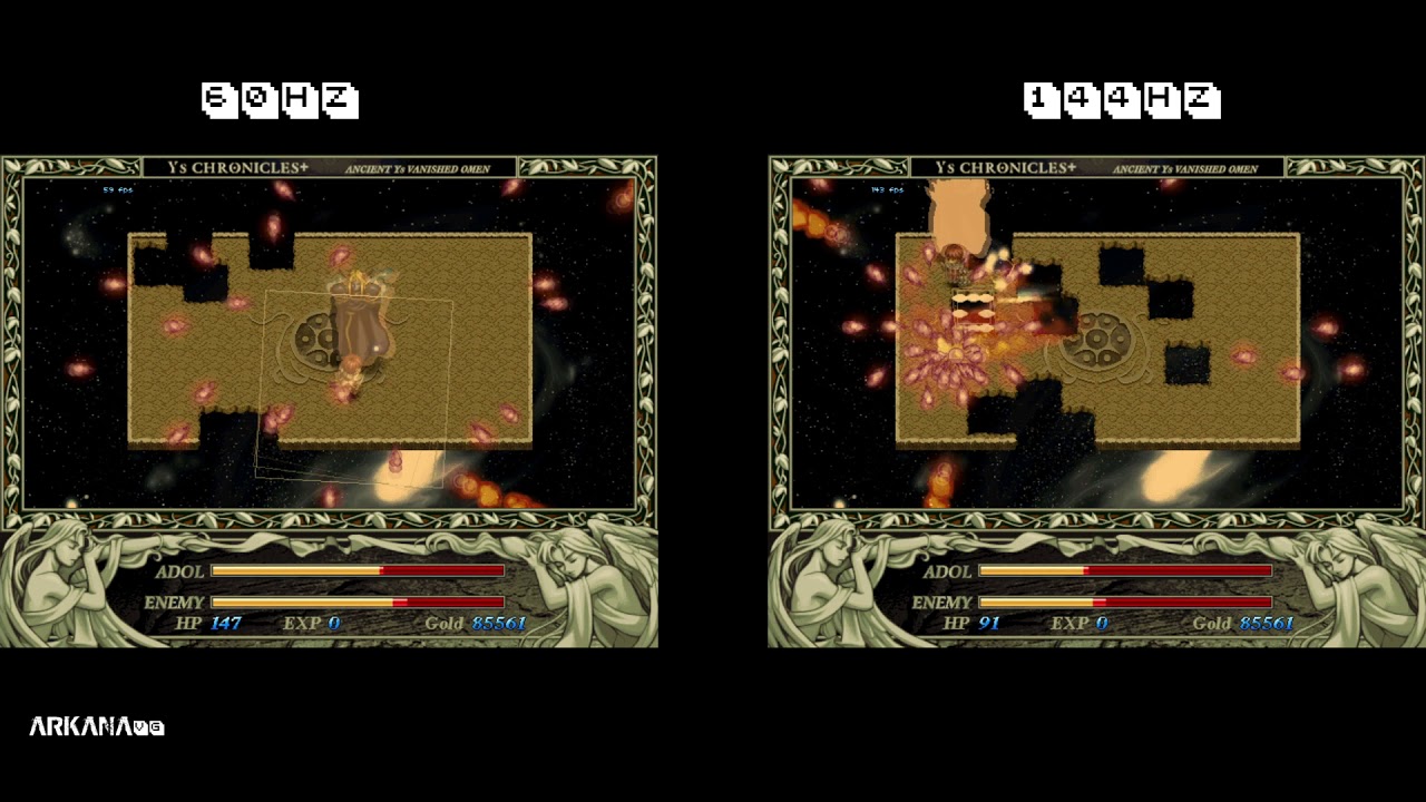 Ys I Chronicles 】- How to Kill Dark Fact - 144Hz Bug! - YouTube