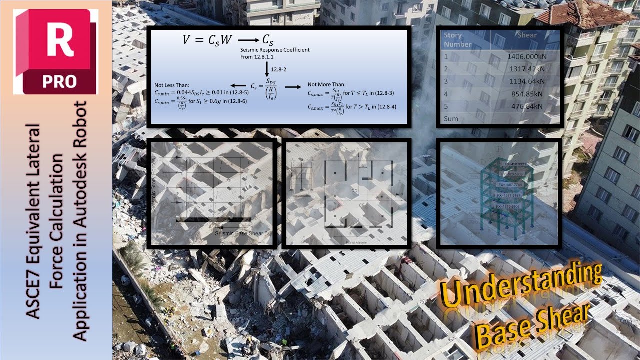 ASCE7 Equivalent Lateral Force Procedure in Autodesk Robot - Part 1 ...