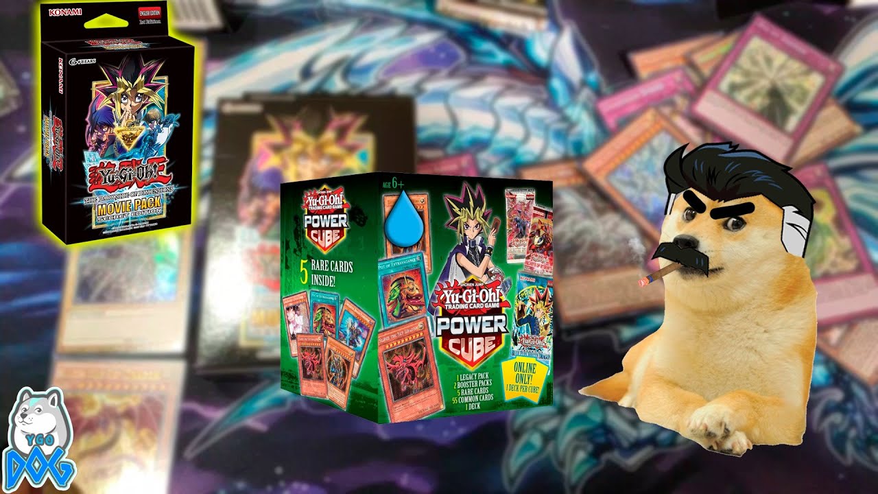 Unboxing Yu-gi-oh!: DSOD MOVIE PACK SECRET EDITION - POWER CUBE - YouTube