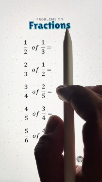 crazy tricks on fractions #math #maths #mathematics #stem #stemdrop001 ...