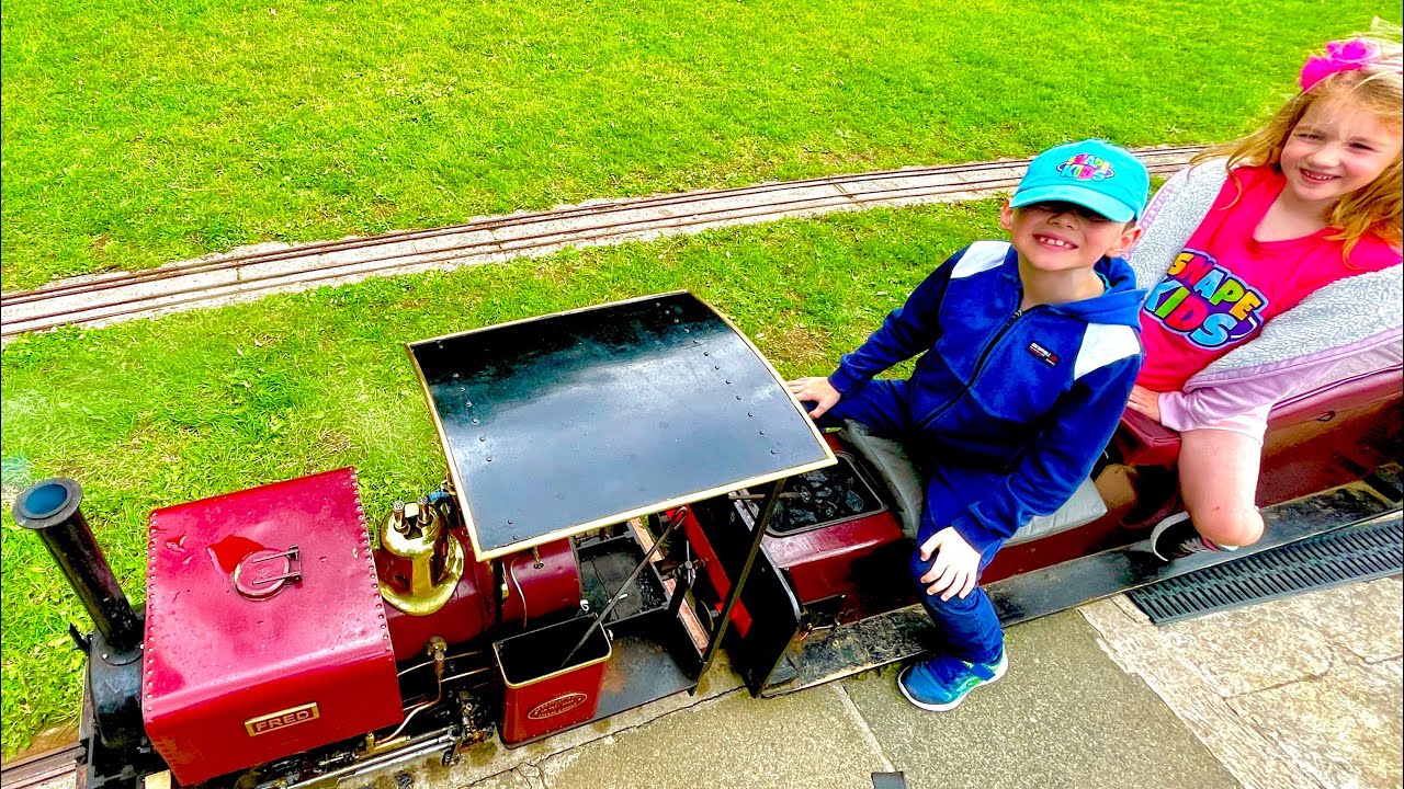 Tiny Trains Video For Kids And Toddlers | Riding On Little Trains - YouTube