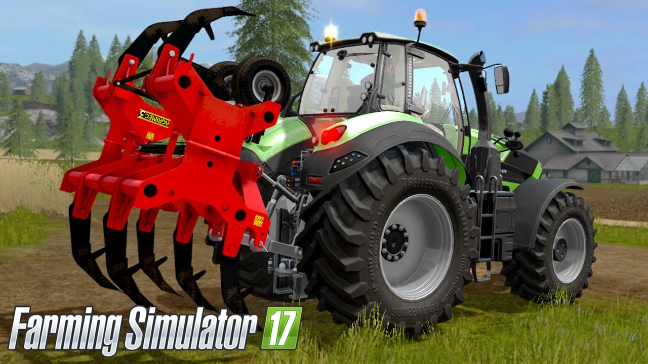 Farming Simulator 2017 - AGRIMEC 3 ASD7 RIPPER & DEUTZ FAHR SERIES 9 ...
