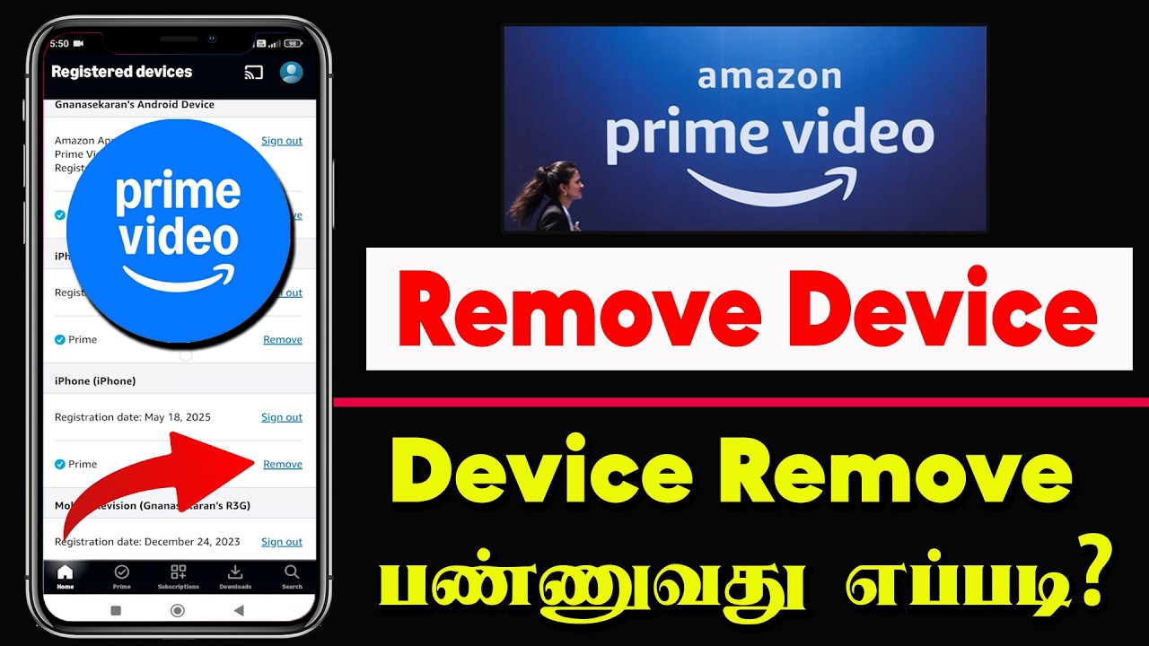 How to Remove Device from Amazon Prime Video | Device Limit Reached ...