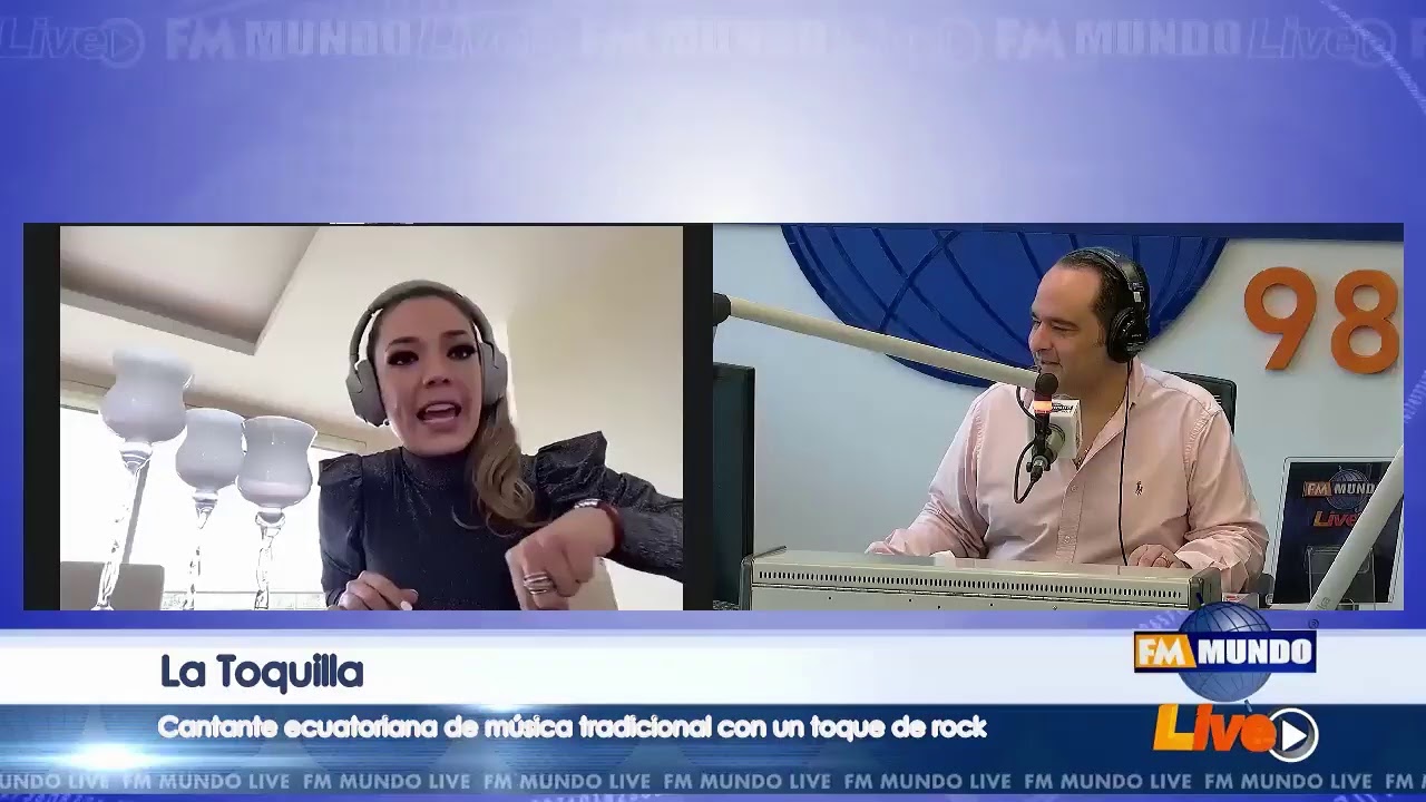 El Gran Musical - La Toquilla, artista ecuatoriana - YouTube