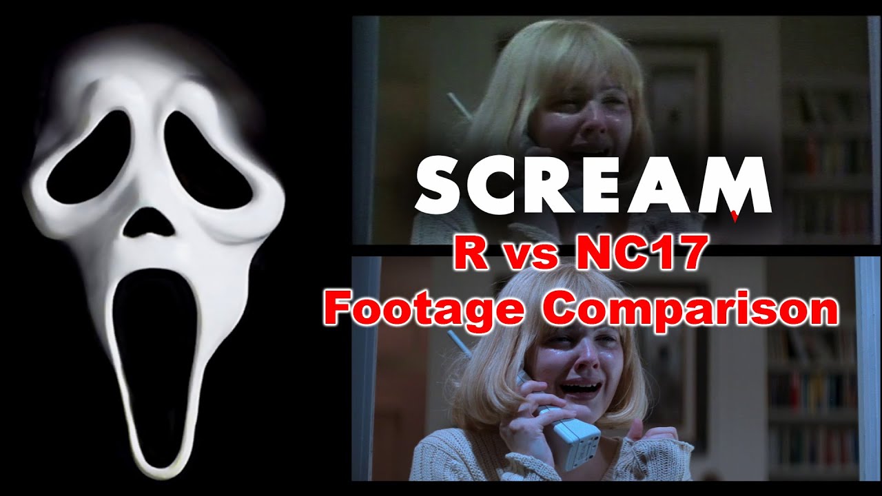 Scream (1996) R vs NC17 versions - What is the difference? - YouTube