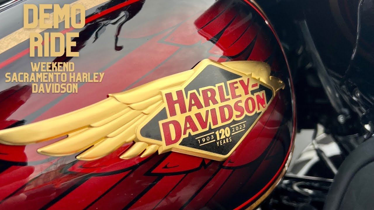 Sacramento Harley Davidson Demo weekend - I was able to demo a CVO and ...
