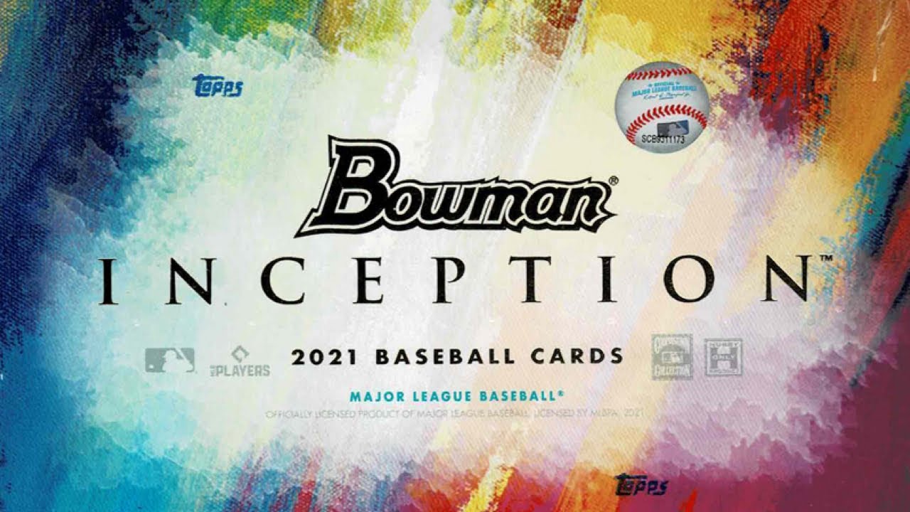 【MLB】-topps Bowman INCEPTION 2021 BOX BREAK- - YouTube
