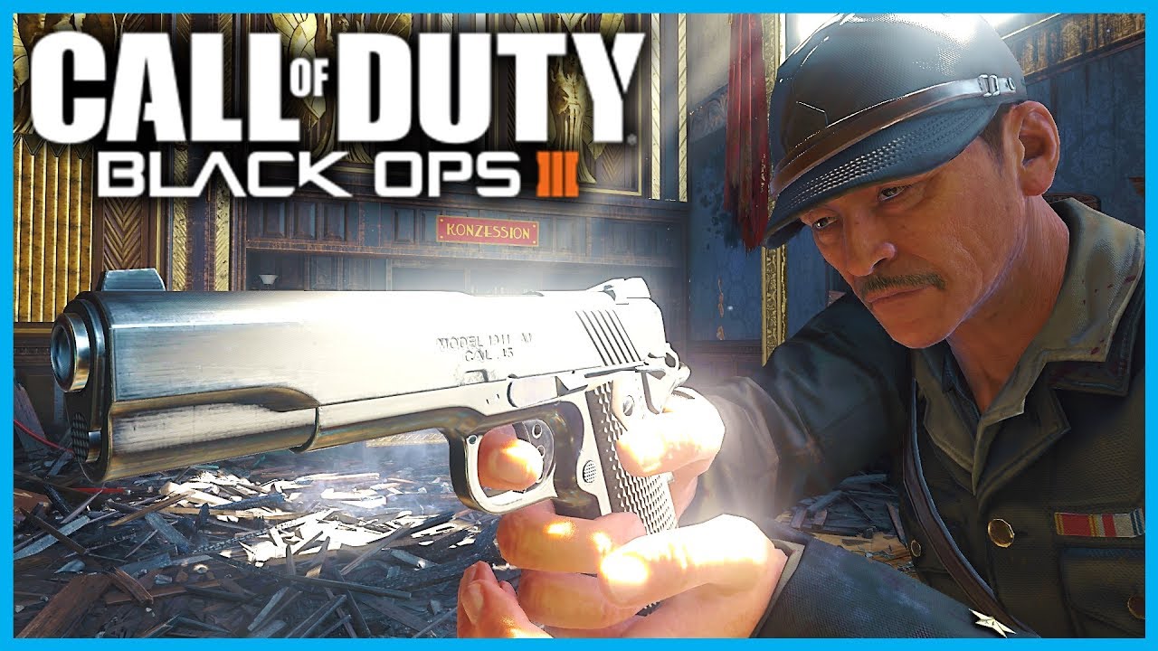 BLACK OPS 3 ZOMBIES "M1911" vs ROUND 100 ZOMBIES! w/ TheRelaxingEnd ...