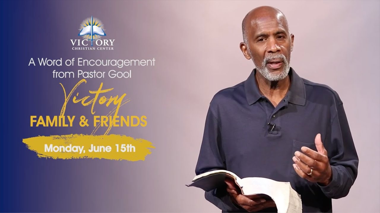 A Word of Encouragement from Pastor Gool (6.15.20) - YouTube