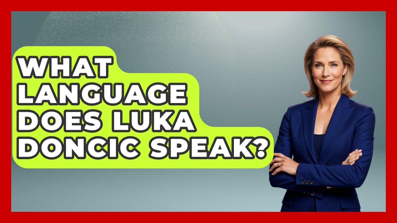 What Language Does Luka Doncic Speak? - The Language Library - YouTube