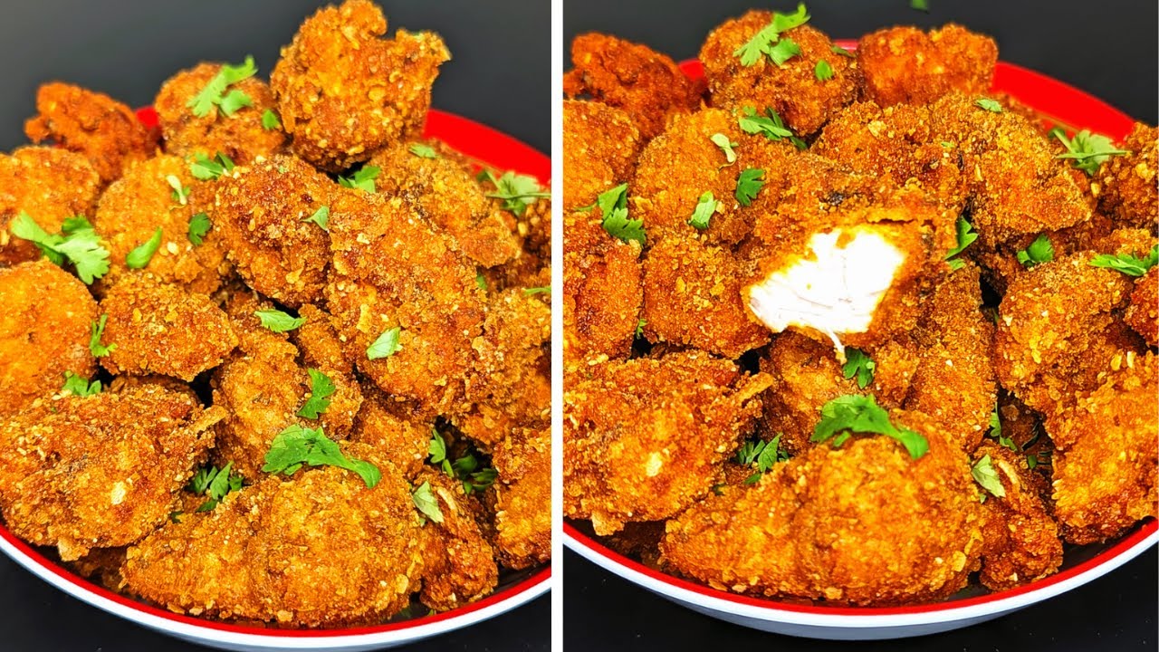 Tandoori Chicken Popcorn Recipe | Quick and Easy Appetizer - YouTube