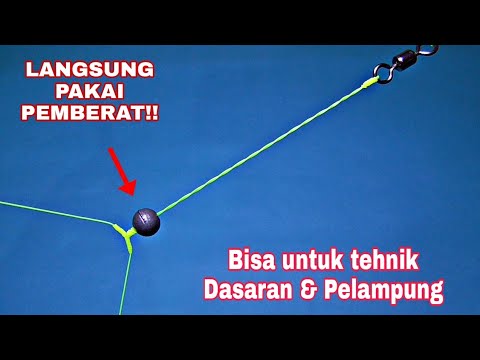 Settingan pancing ini akan memudahkan anda saat memancing || Rangkaian ...