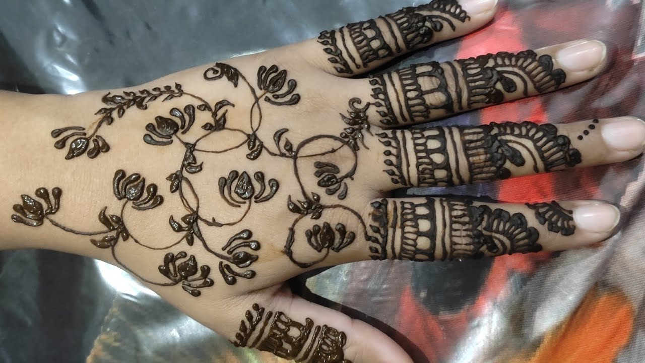 #eid special mehendi design 2024 - YouTube