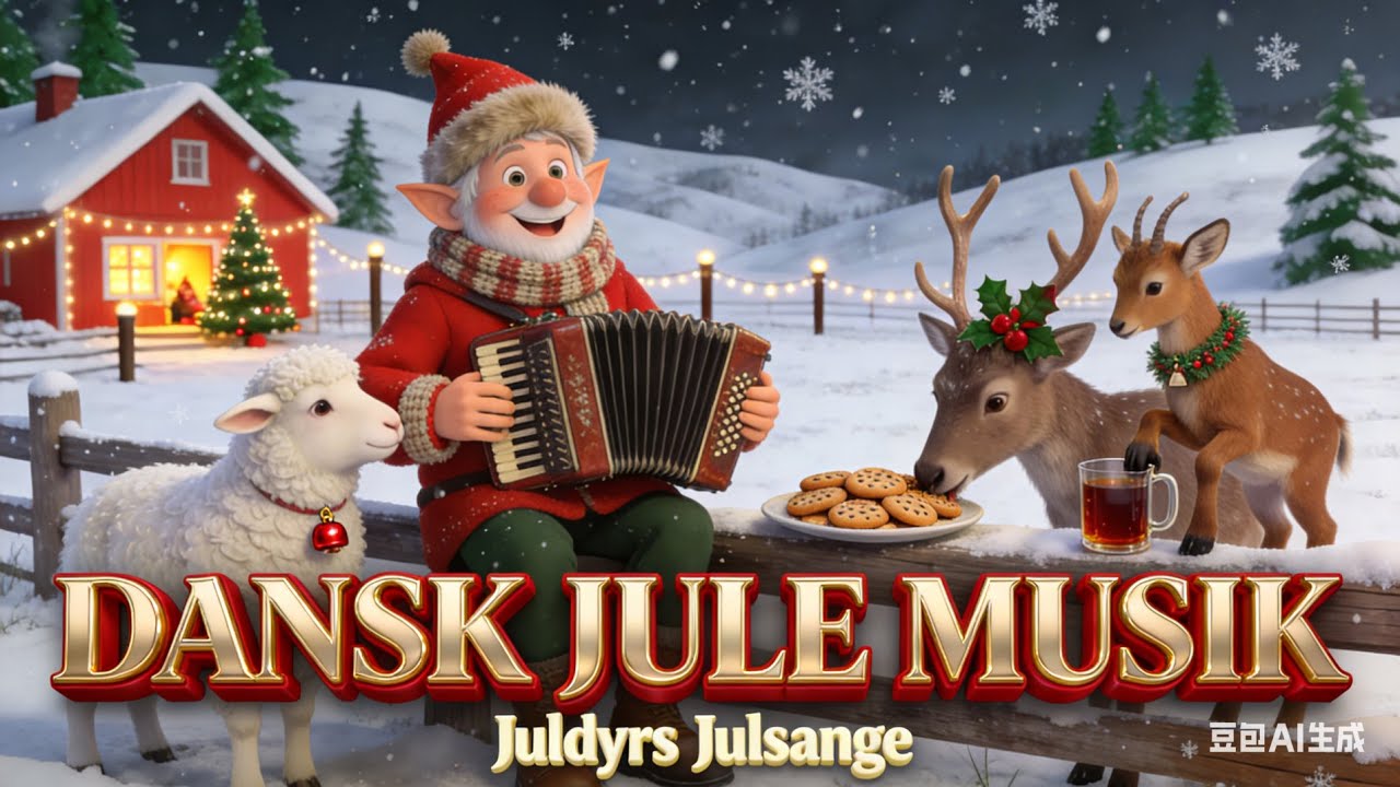 Non Stop Danske Julesange | Klassisk Julemusik | Jul i Danmark🎄 🇩🇰 ...