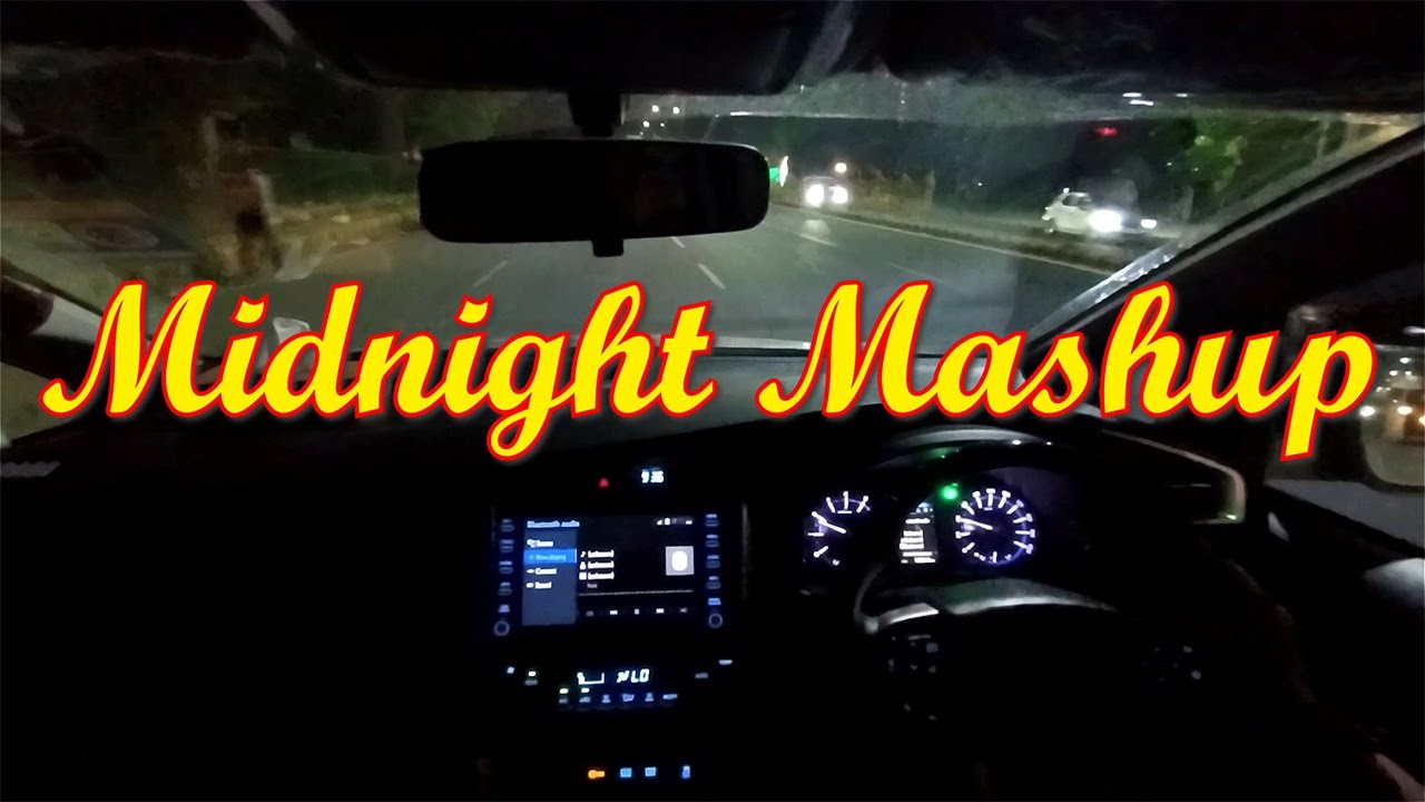Midnight Mashup ||🔥 Toyota Innova Crysta 🔥|| Highway Night Drive ️ ...