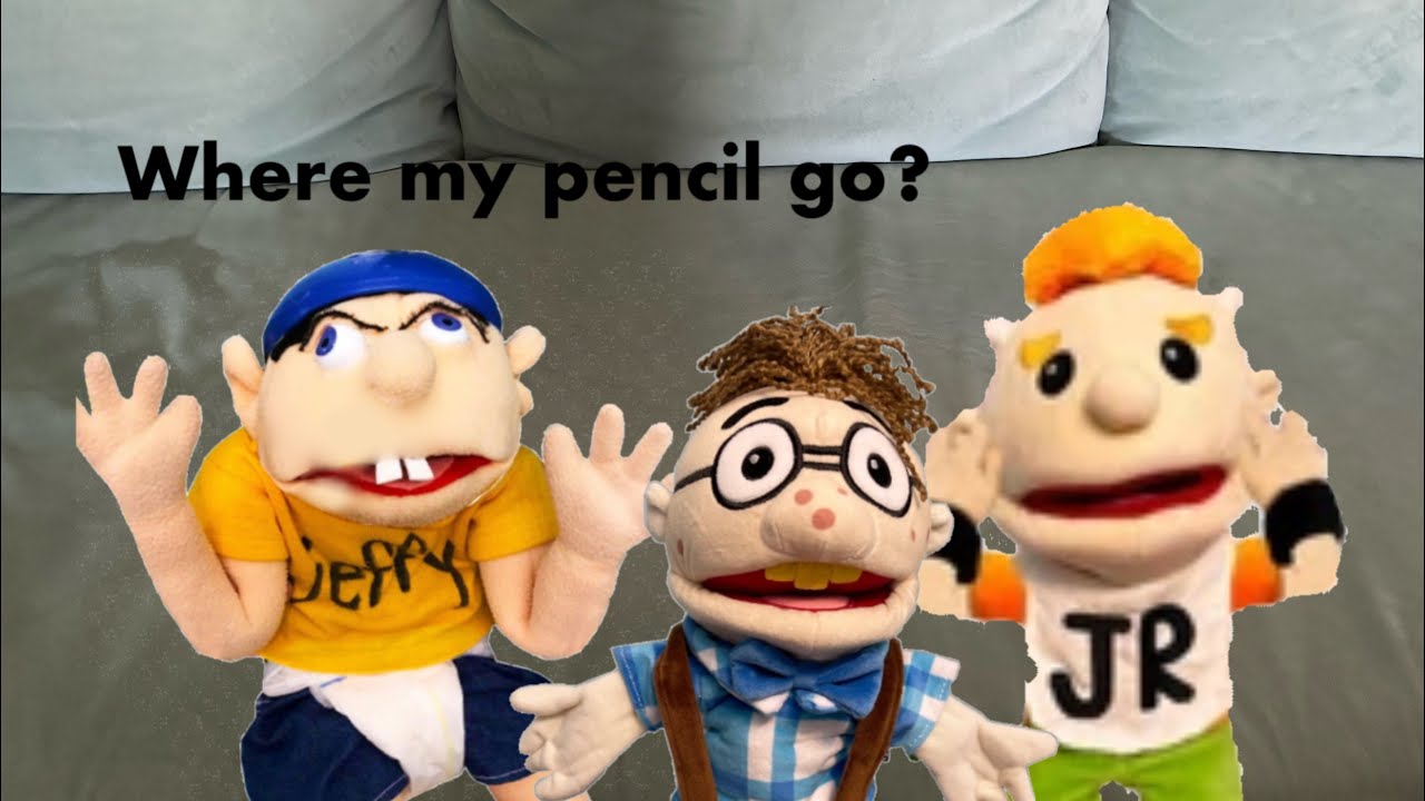 Jeffy loses his pencil - YouTube