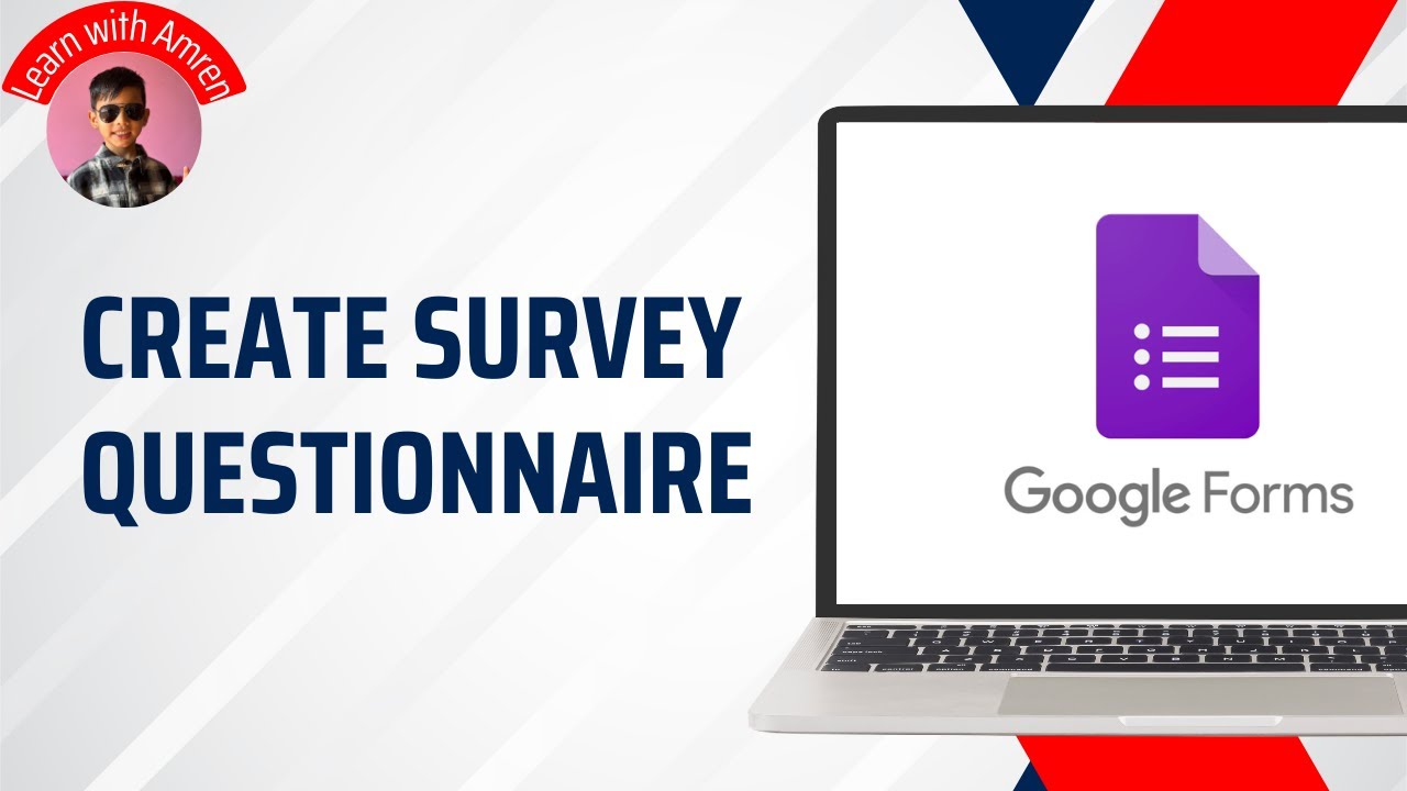 How to Create Google Form Survey Questionnaire (Step By Step) - YouTube