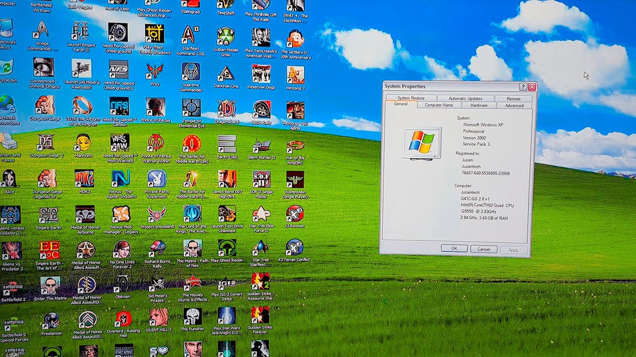 MIS JUEGOS FAVORITOS DE WINDOWS XP - YouTube