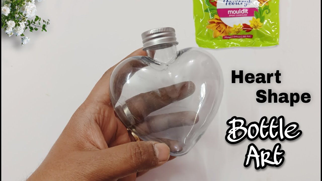 Heart Shape Bottle | Turn A Plastic Bottle Into An Antique Design | DIY ...