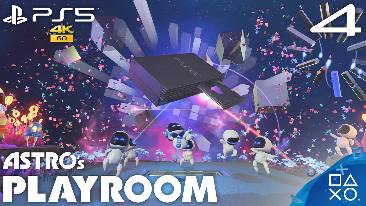 Astro's Playroom™| Gameplay Playthrough (PS5)™| Part #4 - SSD Speedway ...