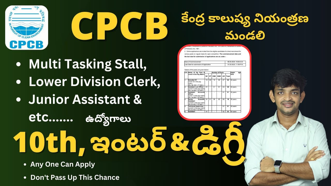 CCBP Assistant Lower Division Clerk And Attendant Posts Recruitment ...