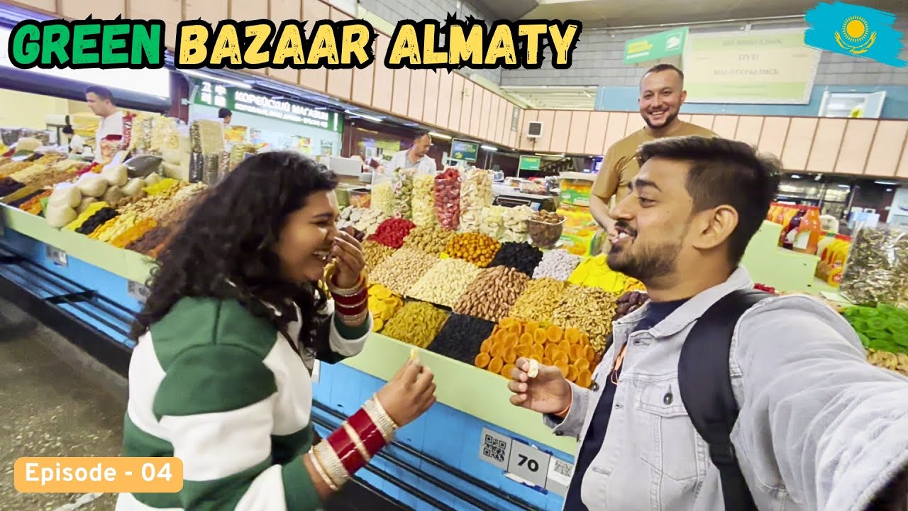 Inside Almaty’s Most Famous Market - Green Bazaar + Arbat Street | 🇰🇿 ...