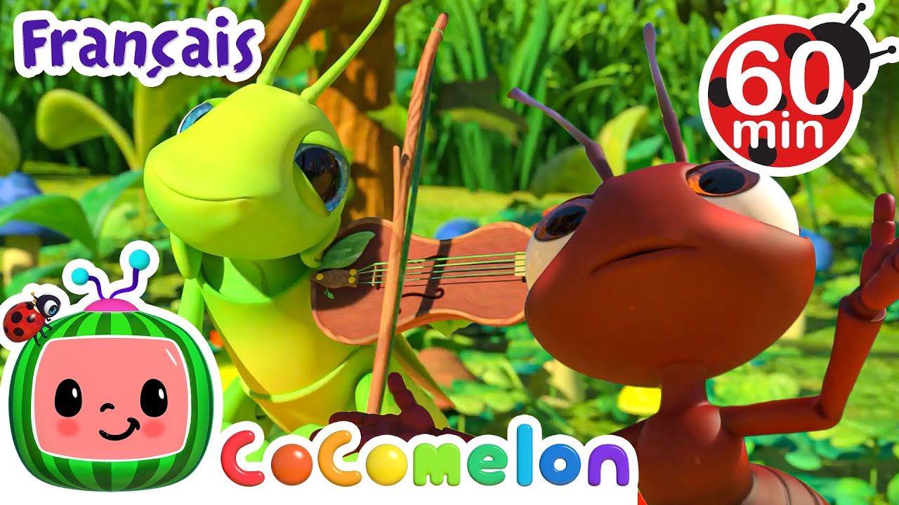 La cigale et la fourmi | @CoComelonFrancais | Dessin Animé - YouTube