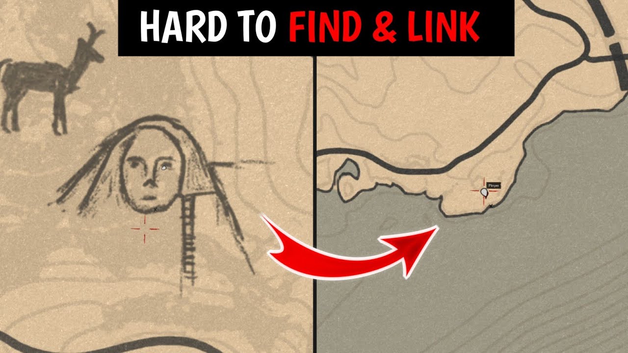 Sad secrets that are very difficult to find and link - RDR2 - YouTube