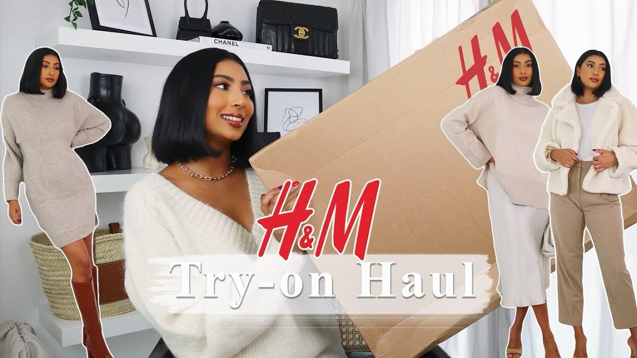 HUGE H&M AUTUMN TRY ON HAUL | TRANSITIONAL AUTUMN OUTFITS | NOORIE ANA ...