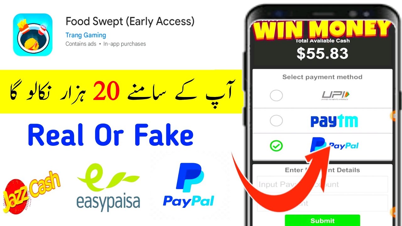 Food Swept App Real or Fake | Food Swept App Withdrawal | Food Swept ...