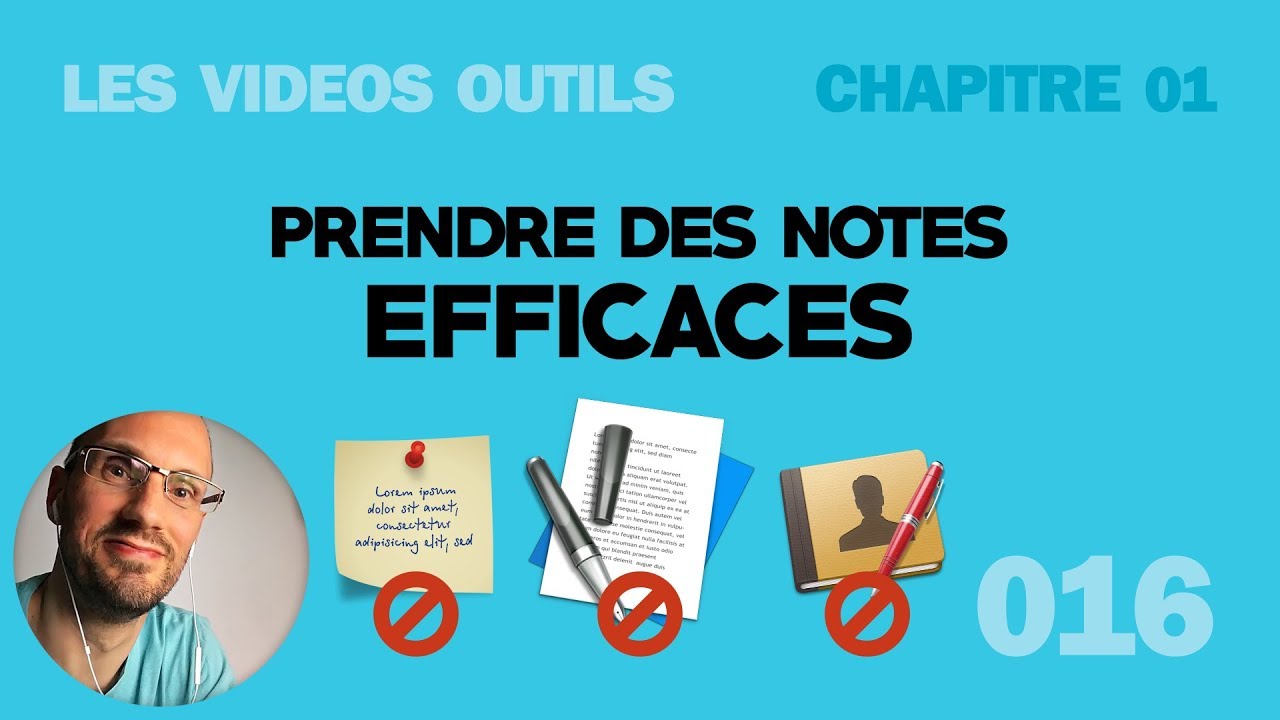 Prendre des notes efficaces - Enfin - YouTube