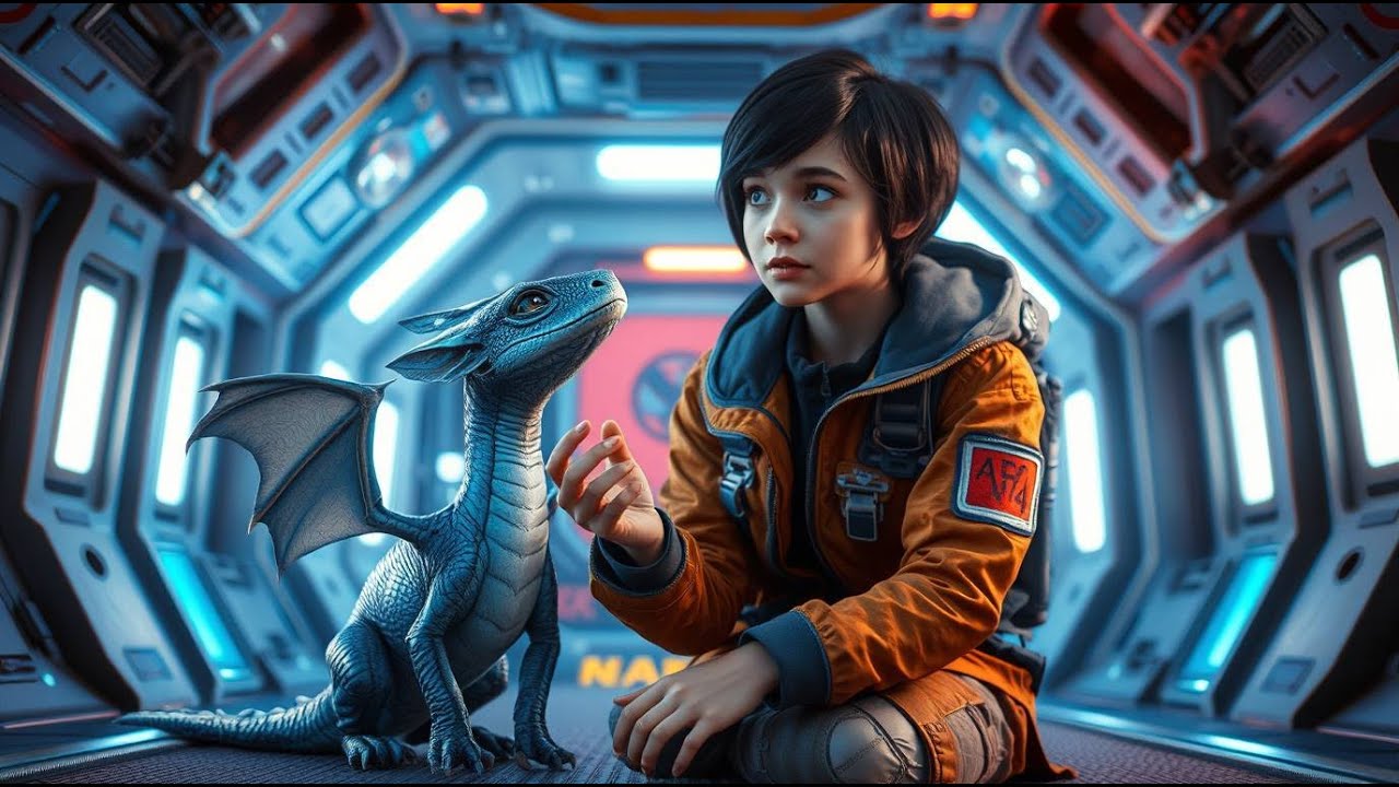 The Deaf Little Dragon Cried Nonstop on the Ship—Until a Human Girl ...